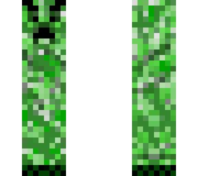 angry creeper original by ME | Minecraft Skin