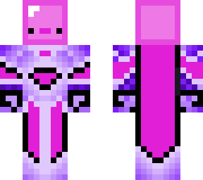 Axolotl knight | Minecraft Skin