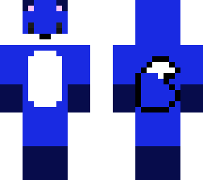 blue fox | Minecraft Skin