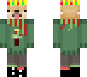 Christmas doge king | Minecraft Skin
