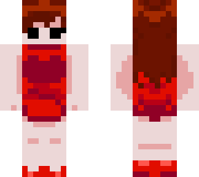fnf girlfriend | Minecraft Skins