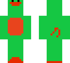 green and red | Minecraft Skin