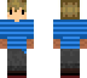 Grian in a Blue Shirt | Minecraft Skin