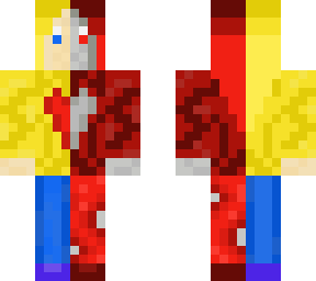 Half and half skin | Minecraft Skin