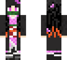Demon Slayer Nezuko Kamado Minecraft Skins