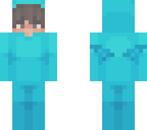 onesie cyan boy | Minecraft Skin