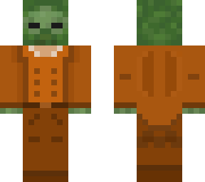Orange zombie suit | Minecraft Skin