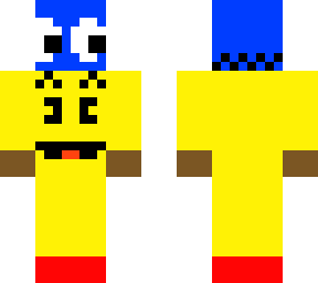Pac man | Minecraft Skin