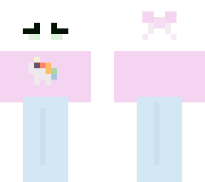pastel pink hair | Minecraft Skins