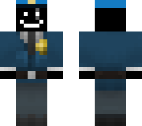 Police Derpy With Scar | Minecraft Skin