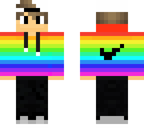 rainbow kid | Minecraft Skin
