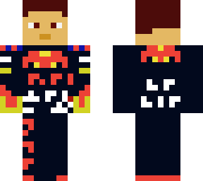 Red Bul Driver 2021 | Minecraft Skin