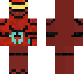 red halo guy | Minecraft Skin