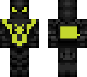 spider man black and gold suit | Minecraft Skin