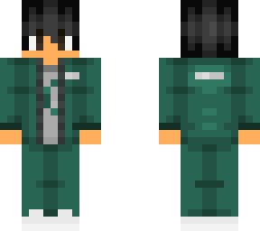 Squid game player | Minecraft Skin