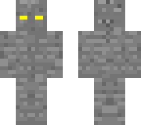 Stone steve (Credit to SeaGeckoYT) | Minecraft Skin