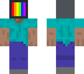 tv-steve (tlauncher edition) | Minecraft Skin