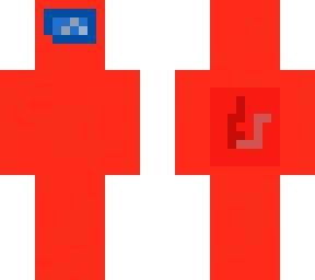 Among us Red | Minecraft Skin