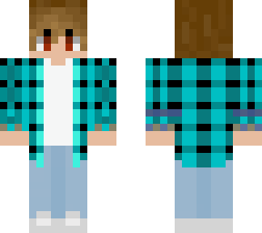 boy with flannel | Minecraft Skin