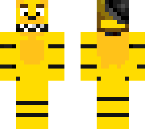 golden withered freddy | Minecraft Skins
