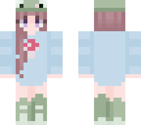 Froggy girl | Minecraft Skin