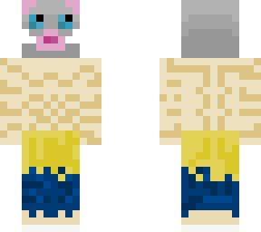 Demon Slayer Inosuke Minecraft Skins