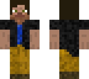 roblox noob but the jacket is more out kinnda | Minecraft Skin