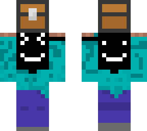 steve with chest | Minecraft Skin