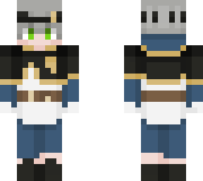 black clover asta magic grimoire | Minecraft Skins