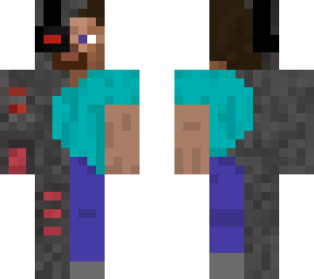Bionic Steve | Minecraft Skin