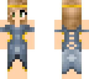 Blue & Gold | Minecraft Skin