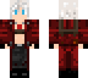 Dmc3 Dante | Minecraft Skin