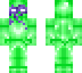Dread Infected Green Steve | Minecraft Skin