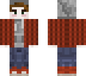 red flannel boy | Minecraft Skins