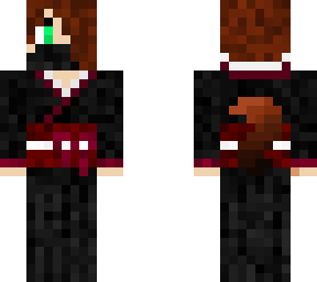 my characer: kimono+hakama | Minecraft Skin