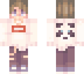 saltypanda cuber remake | Minecraft Skin