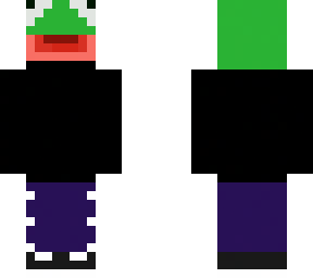turtleneck cermit | Minecraft Skin
