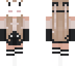 bunny mask girl | Minecraft Skins