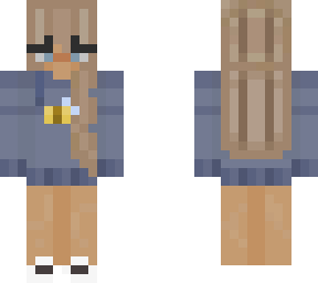 bee hoodie girl | Minecraft Skin
