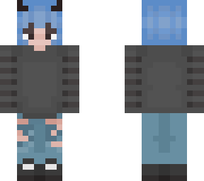 boy in blue | Minecraft Skins