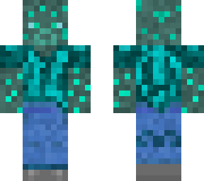 blue zombie | Minecraft Skin