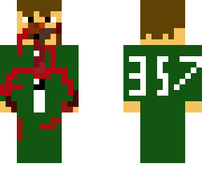 dead squid game player | Minecraft Skin