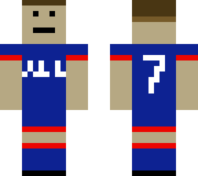mbappe psg pilka nozna | Minecraft Skin