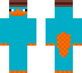 perry the platypus | Minecraft Skins