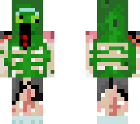 Pickle Rick | Minecraft Skin