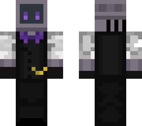 tvhead purple suit | Minecraft Skins