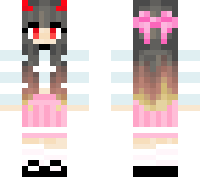 Soft Evil Girl | Minecraft Skin