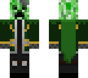 creeper white cape | Minecraft Skins