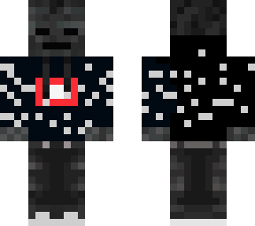 wither skeleton with drip | Minecraft Skins