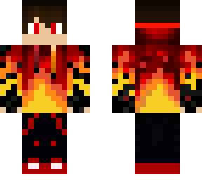 fire boy | Minecraft Skin